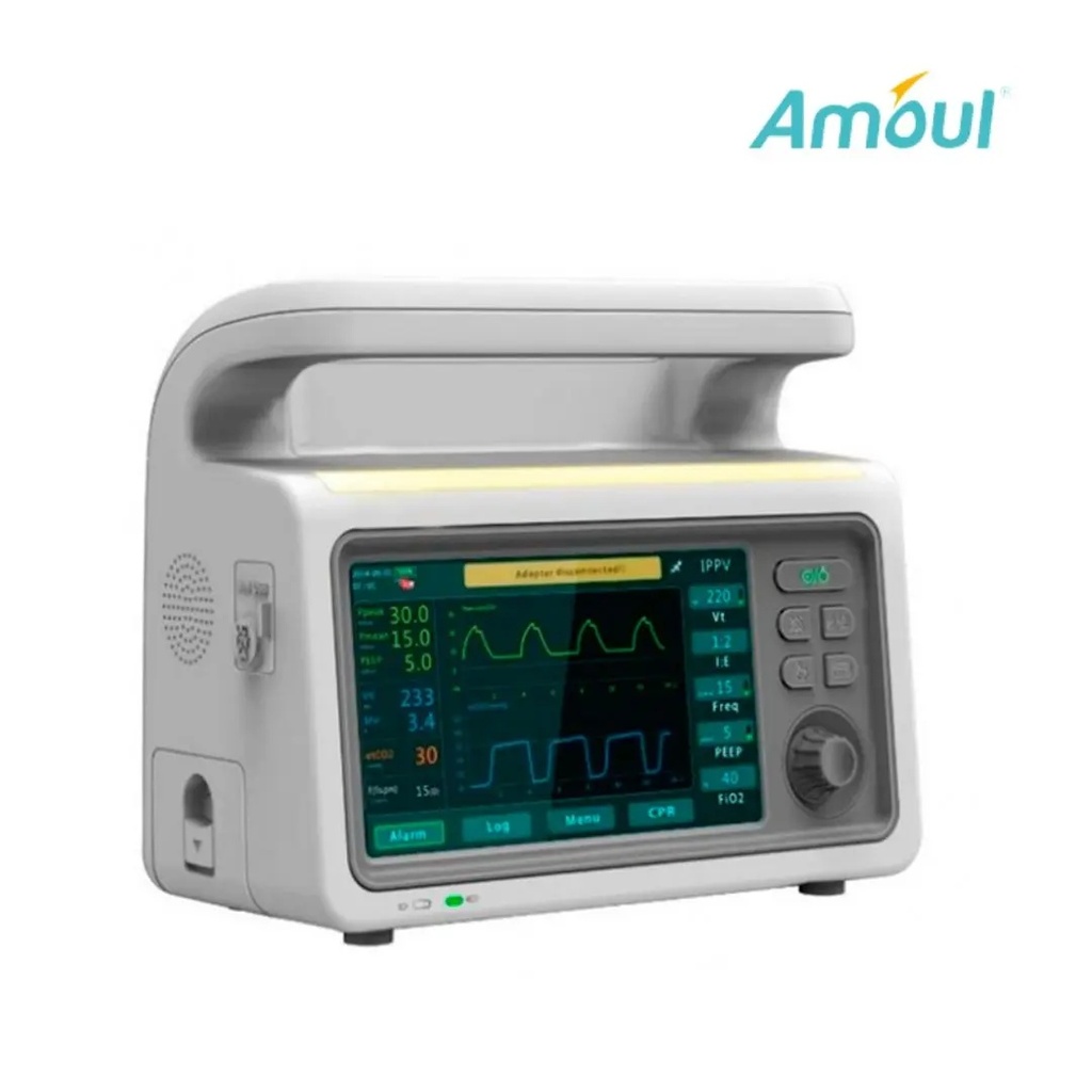 Ventilador de emergencia y transporte. AMOUL T5 | Viamed - Equipos Médicos